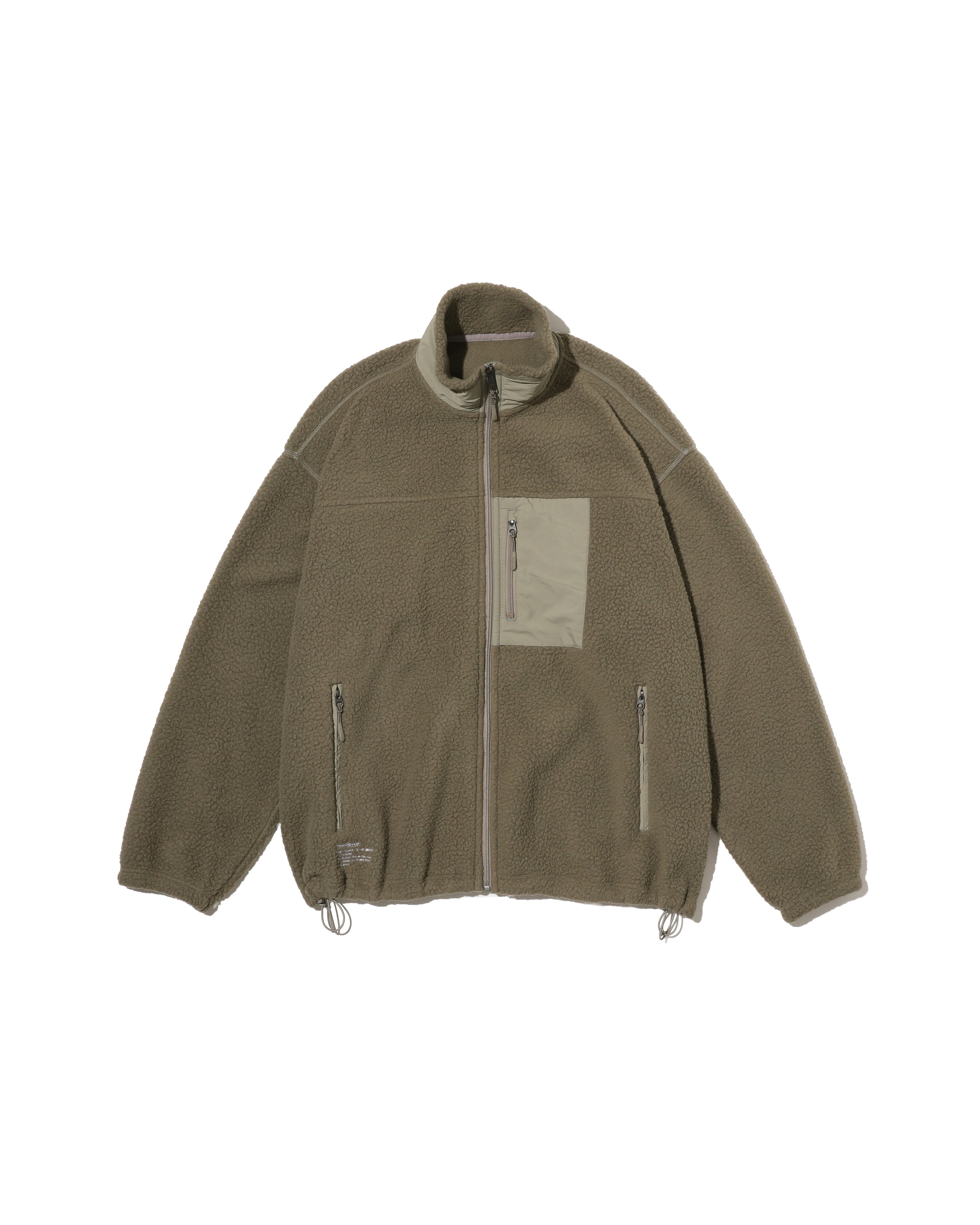 HEAVY FLEECE ZIP-UP JACKET – FreshService® official site